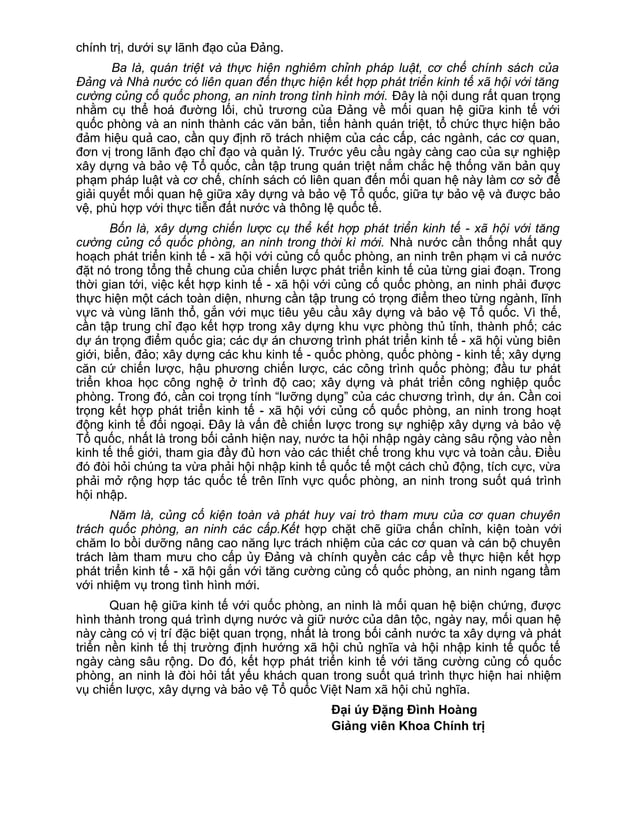 Cau 1-bien-phap-cu-the-de-phat-trien-kinh-te-ket-hop-qpan-copy (1) | PDF