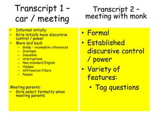 Cau3 spoken language - edex | PPTX
