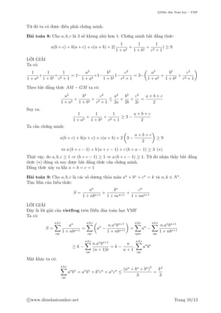 BĐT Côsi ngược dấu | PDF