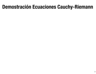 Teorema de Cauchy | PDF