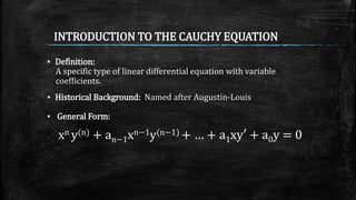 1. Application of Cauchy Equations .pptx