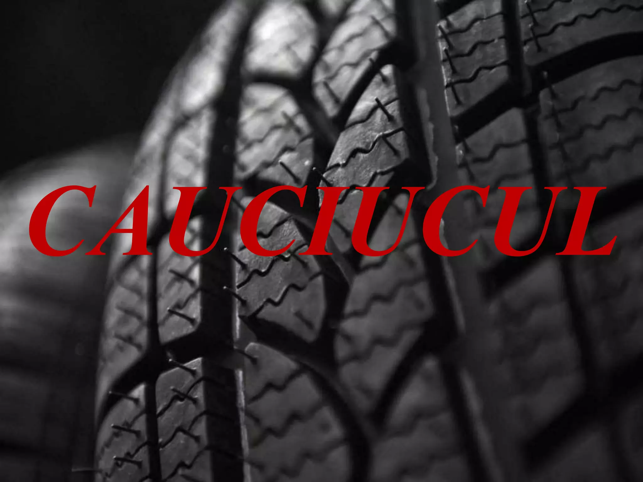 Cauciucul natural si sintetic | PPTX