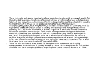 Cauda equina syndrome bowel dysfunction | PPTX