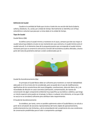 Caudal | PDF