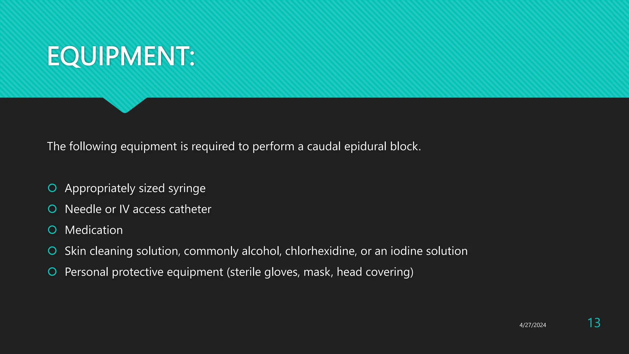 CAUDAL BLOCK and caudal anaesthesia in children | PPTX