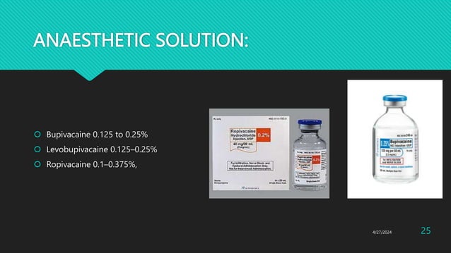 CAUDAL BLOCK and caudal anaesthesia in children | PPTX