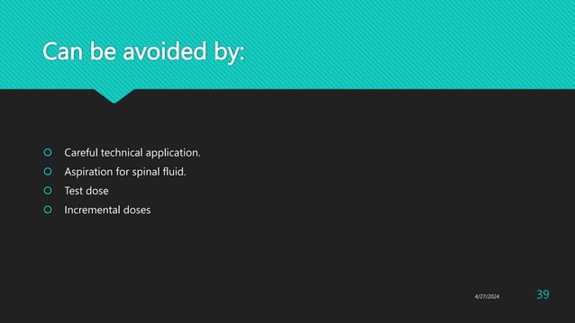 CAUDAL BLOCK and caudal anaesthesia in children | PPTX