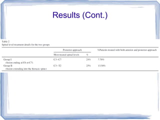 caudal level of cervical fusion.ppt
