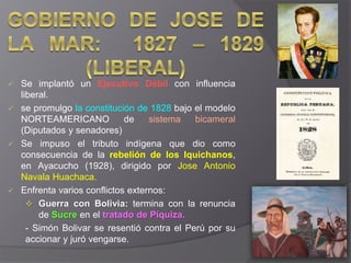 Caudillismo militar primer militarismo | PPTX