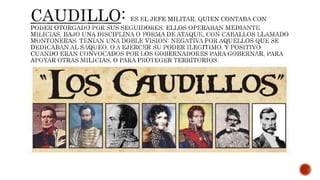 Caudillos | PPTX