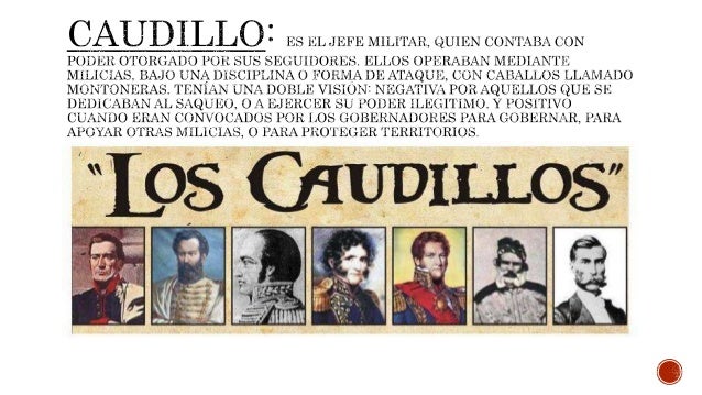 Caudillos