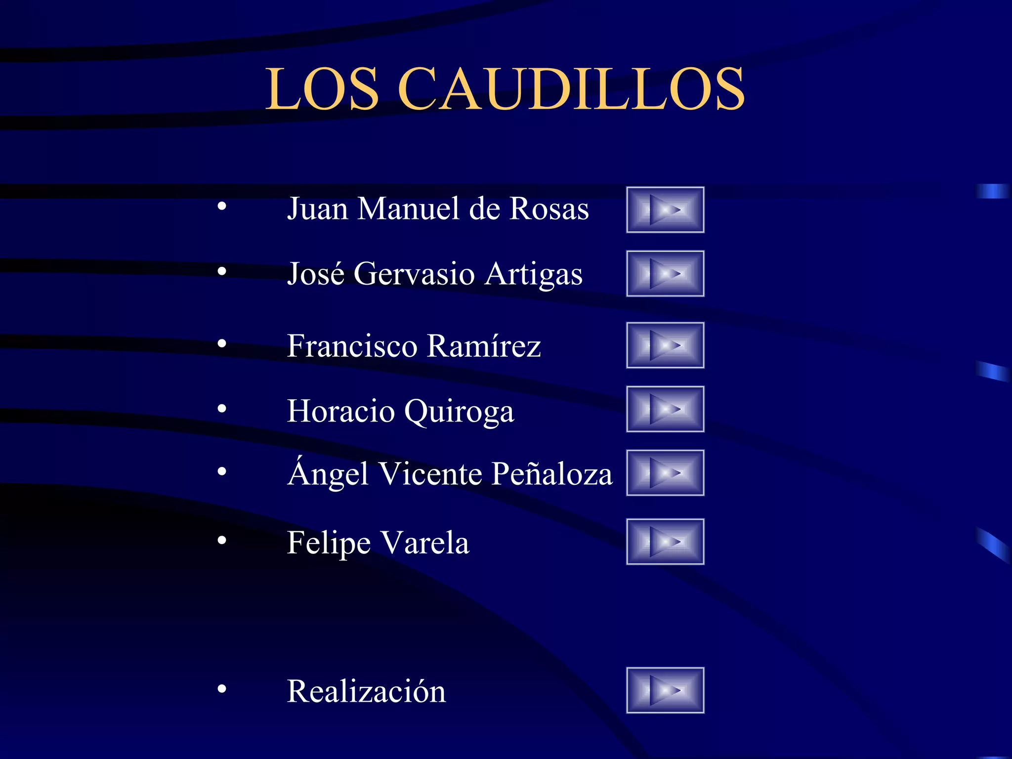 Caudillos I | PPT | Descarga Gratuita