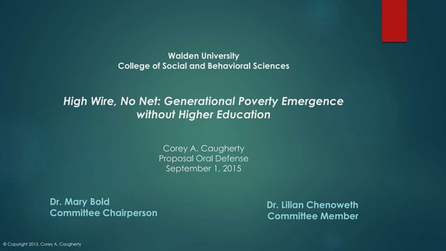 Dissertation proposal defense slideshow; phenomenology, qualitative ...