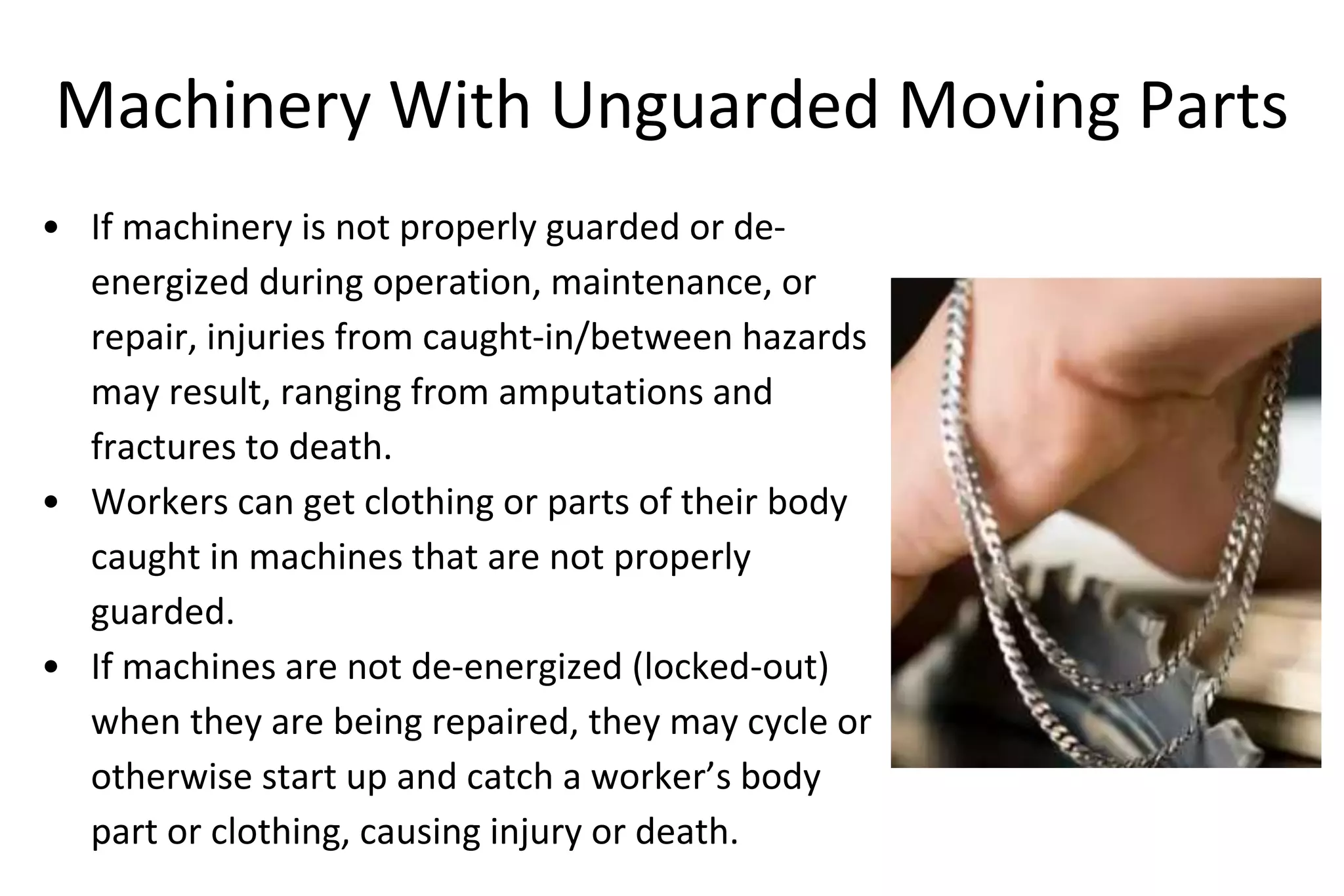 Caught in or between hazards 2020 | PPTX