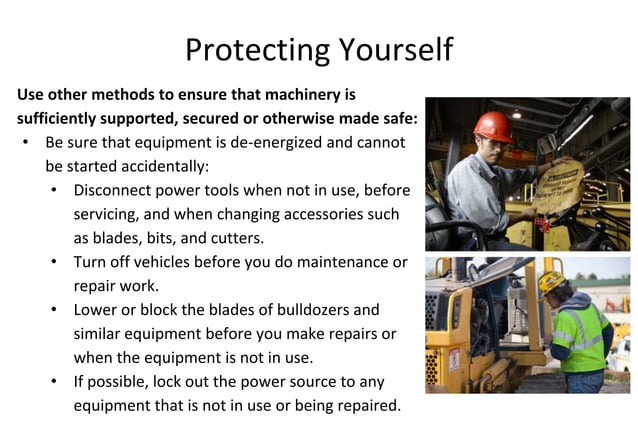 Caught in or between hazards 2020 | PPTX