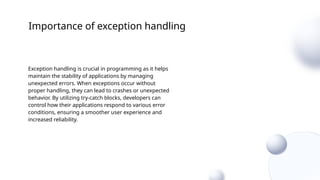 Caught in Action Mastering try catch block.pptx