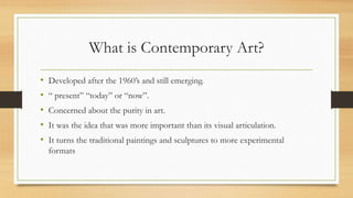 Caught in Between: Modern and Contempo.. | PPTX