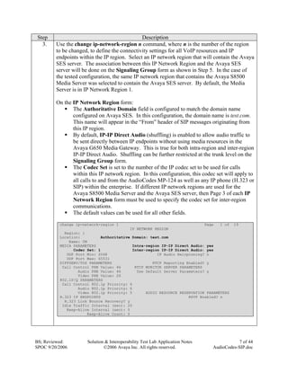 Cấu hình bắt tay giữ tổng đài Avaya và Gateway Audiocodes mediapack 124 ...