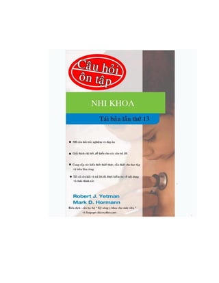 Câu hỏi Nhi khoa | PDF
