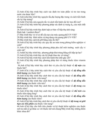 Cau hoi tu luan | PDF