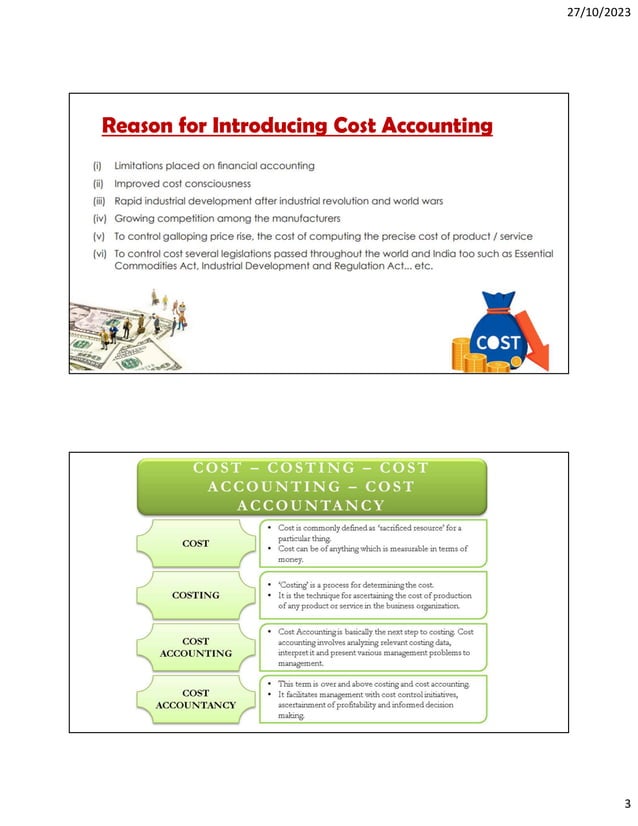 Introduction to Cost Accounting | PDF | Business Accounting & Finance ...