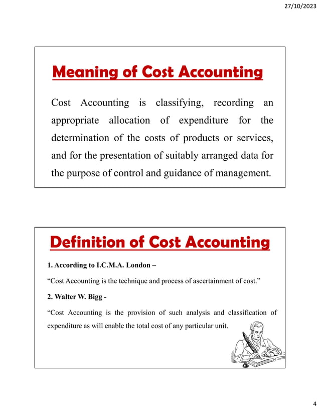 Introduction to Cost Accounting | PDF | Business Accounting & Finance | Business