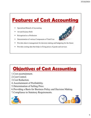 Introduction to Cost Accounting | PDF