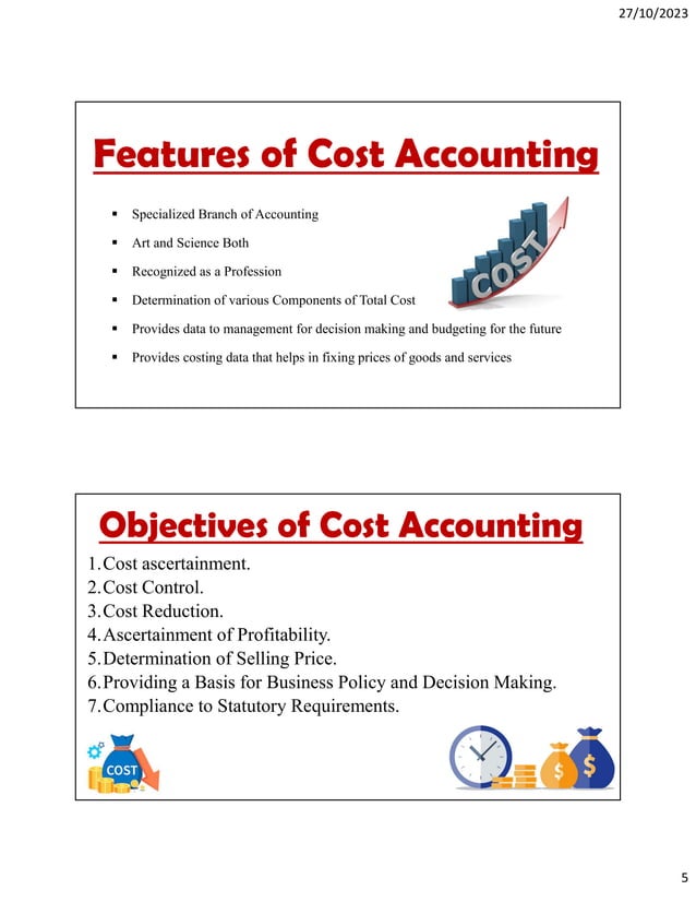 Introduction to Cost Accounting | PDF | Business Accounting & Finance ...