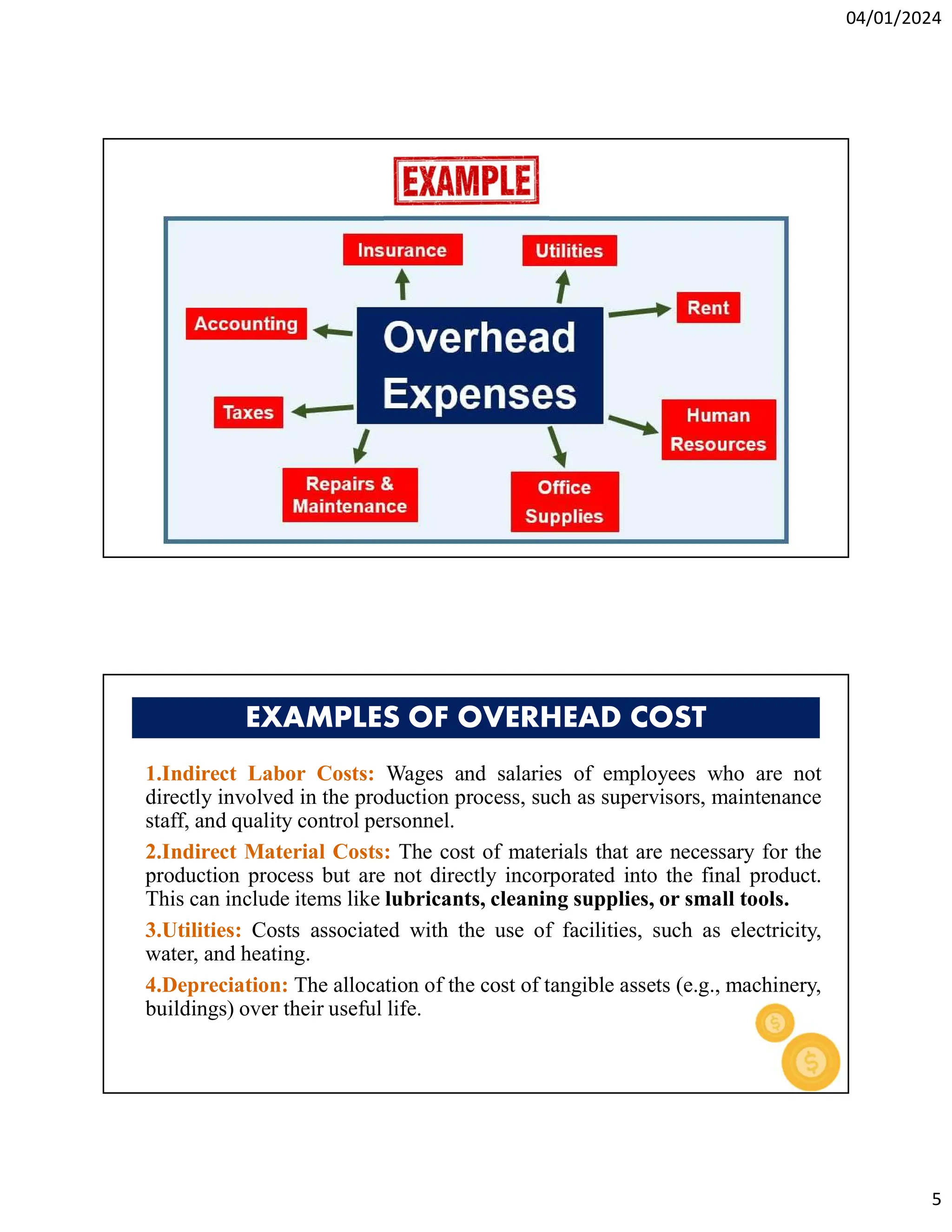 Cost Accounting: Unit-4 - Overheads Theory | PDF