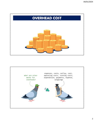Cost Accounting: Unit-4 - Overheads Theory | PDF