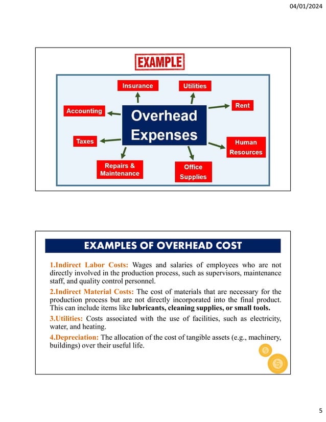 Cost Accounting: Unit-4 - Overheads Theory | PDF | Business Accounting ...