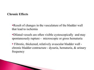 Ca urinary bladder management | PPTX