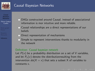Causal Bayesian Networks | PDF