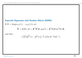 Quantile and Expectile Regression | PDF