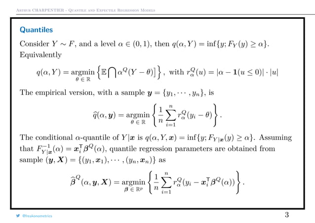 Quantile and Expectile Regression | PDF
