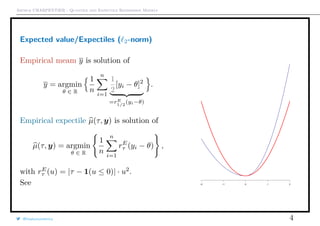 Quantile and Expectile Regression | PDF