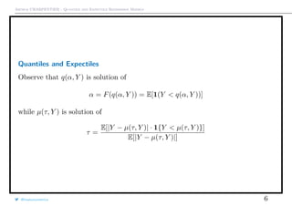 Quantile and Expectile Regression | PDF
