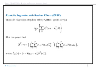 Quantile and Expectile Regression | PDF