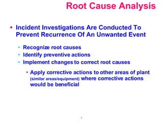 Causal Tree Analysis (Root Cause) | PPT