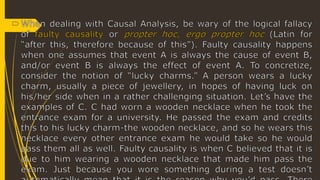 Causal analysis | PPTX