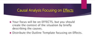 Causal Analysis Essay | PPTX