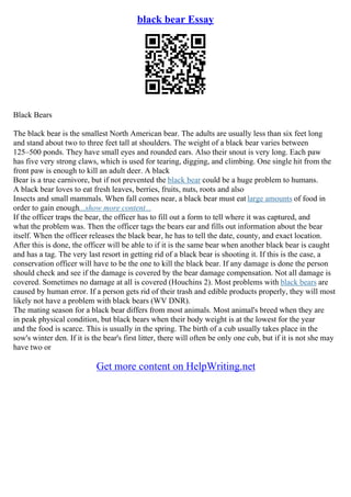 Causal Analysis Essay Outline | PDF