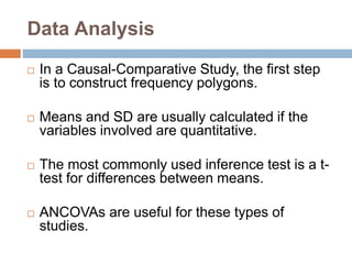Causal comparative research | PPTX