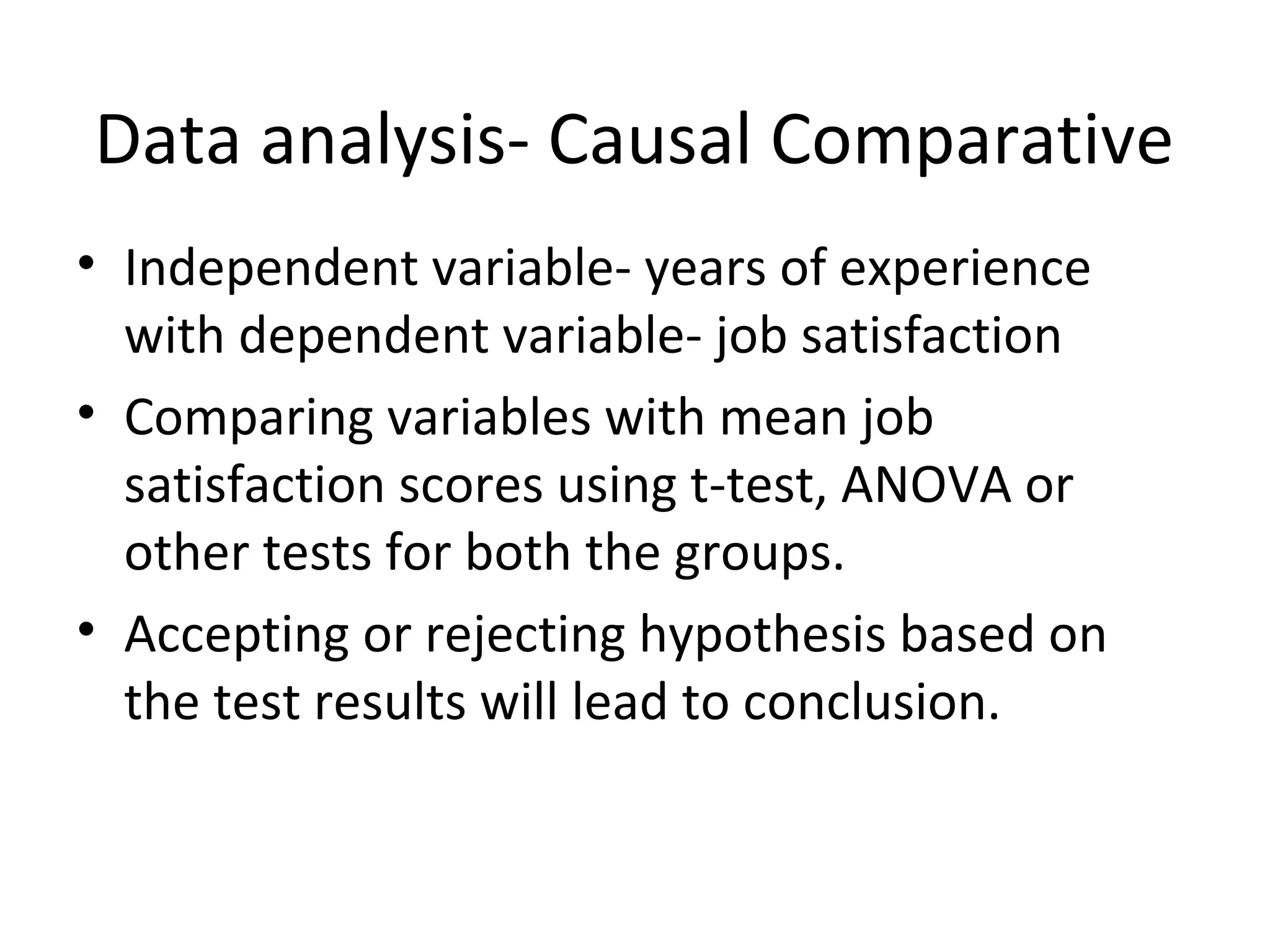 Causal comparative research | PPT