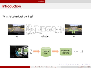Causal Confusion in Imitation Learning | PPT