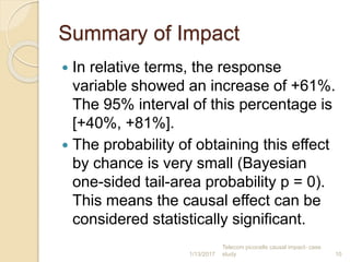 Causal impact study | PPTX