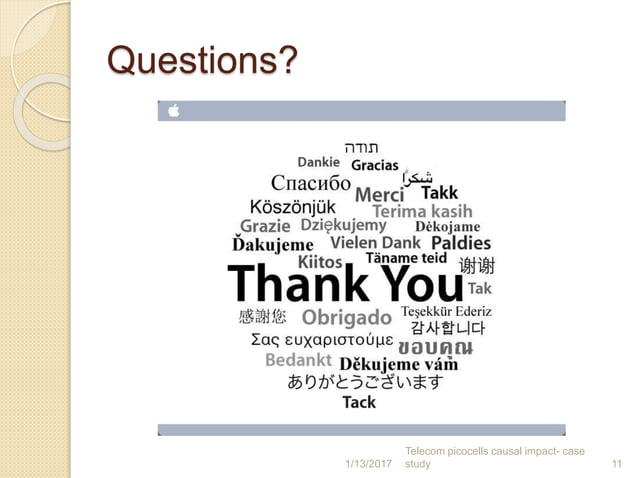 Causal impact study | PPTX