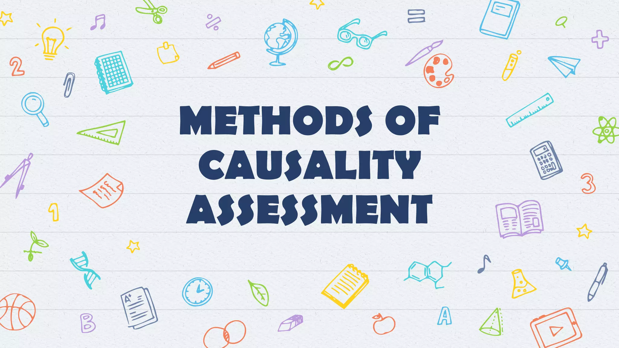 Causality Assessment | PPTX