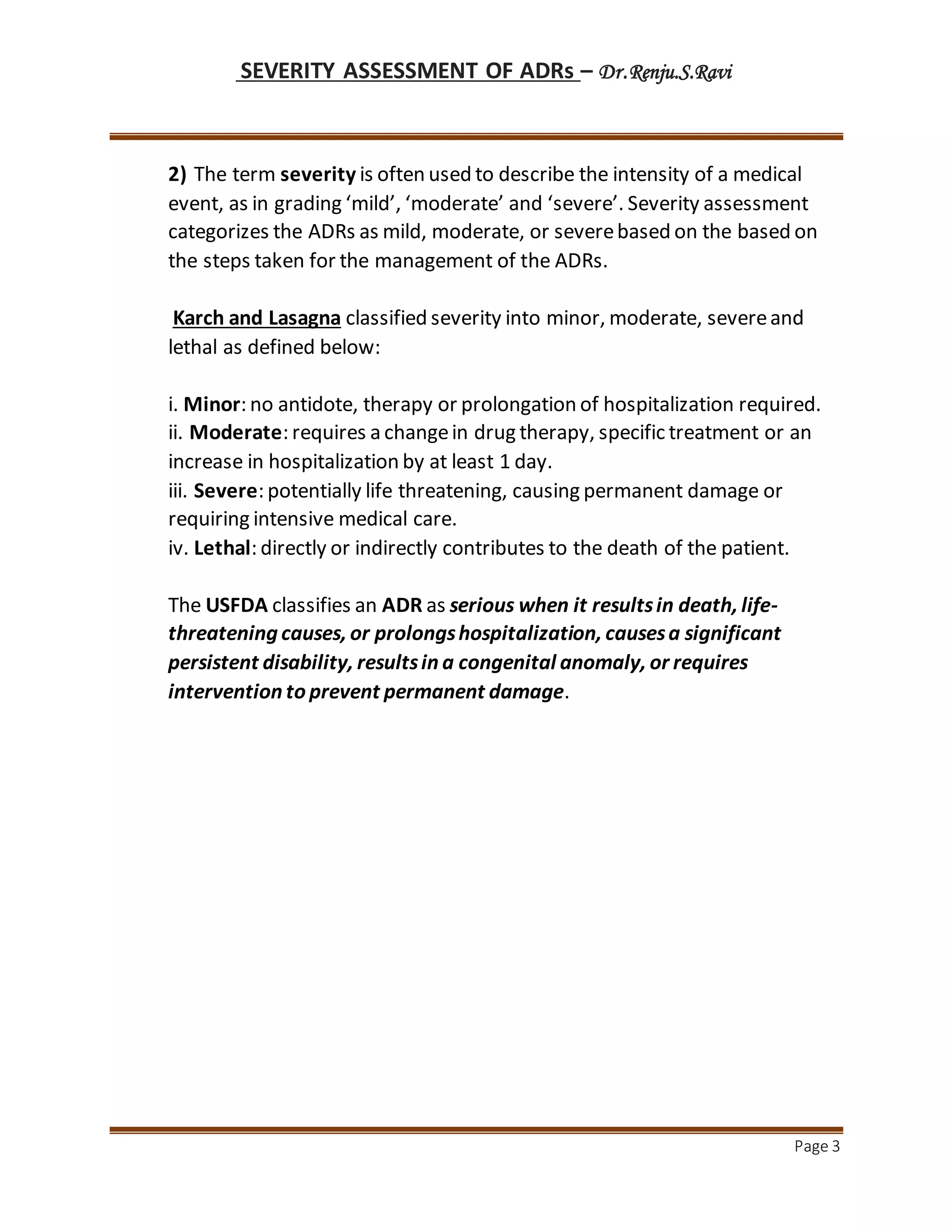 Causality assessment scales | DOCX