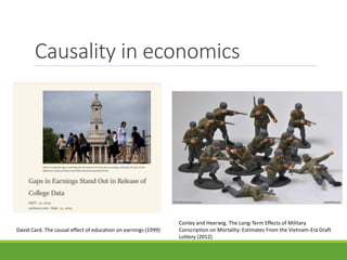 Causal inference in practice | PPTX